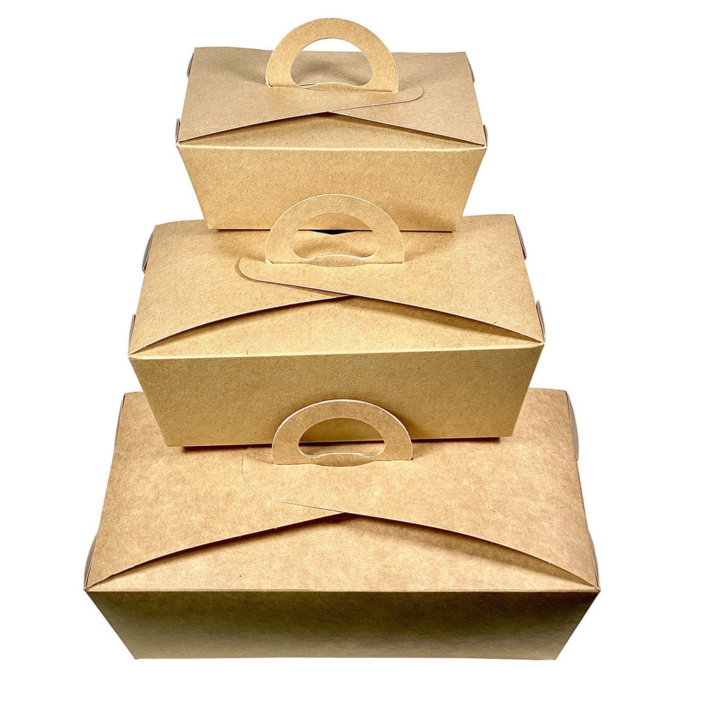 Big Menu Box With Handle 1500ml - Ecological