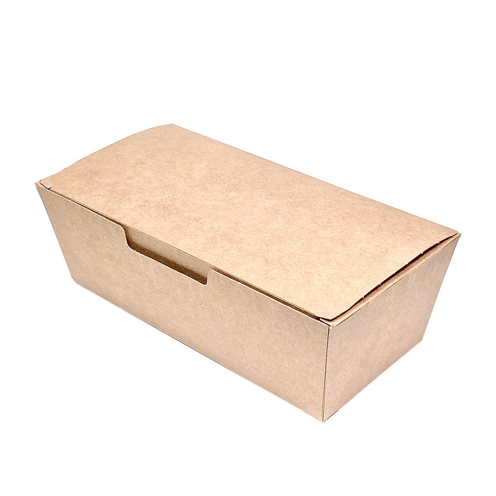 Caja Rectangular Take Away Kraft - Ecológico